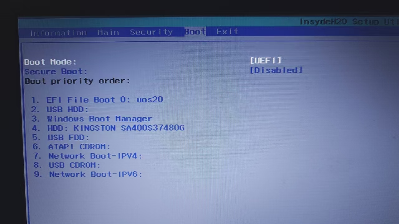 LinuxQuestions.org - [SOLVED] "efibootmgr" cannot make Windows the first boot entry.